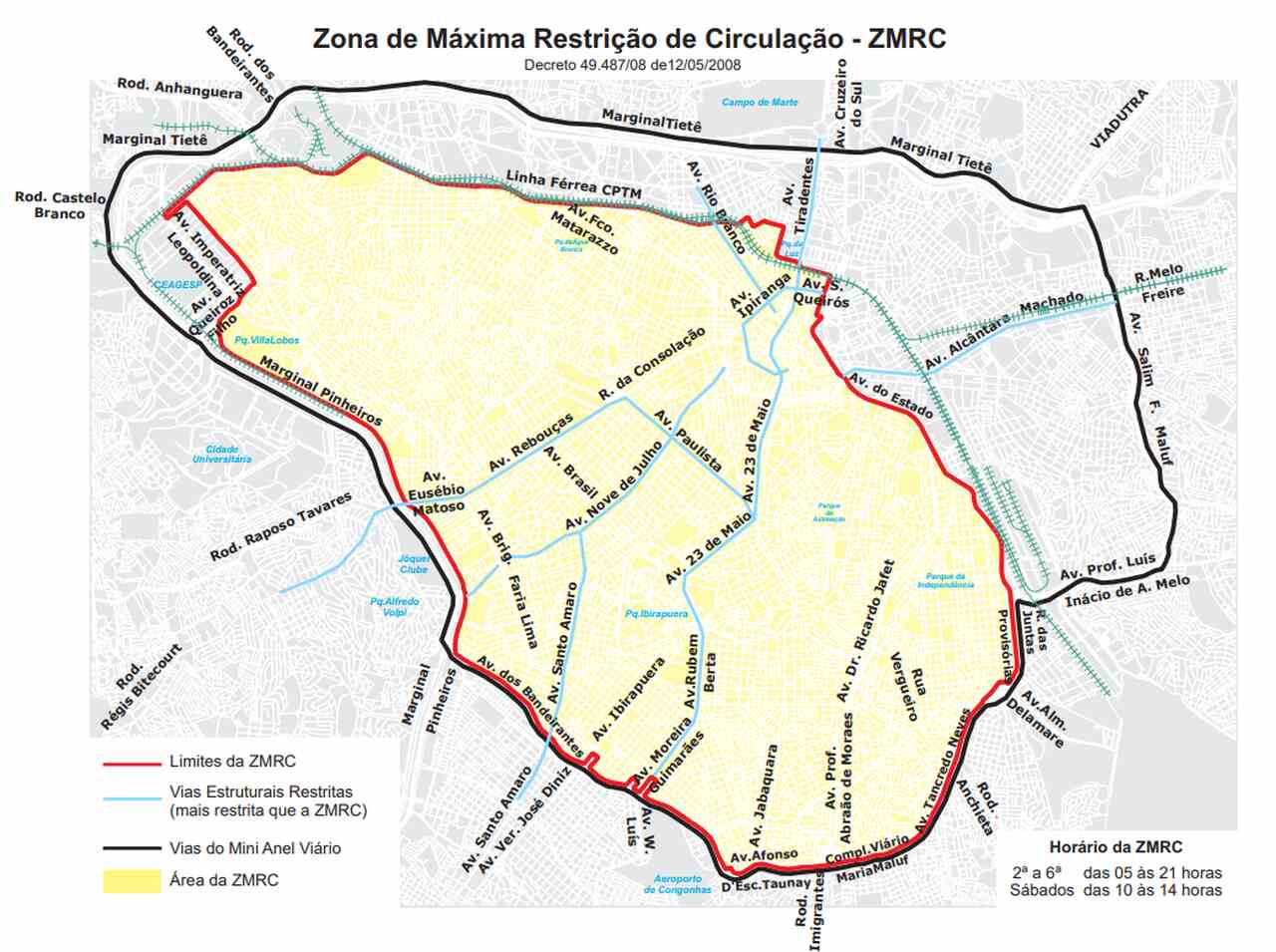 Rodízio SP hoje: dias, placas e regras em Junho/2026